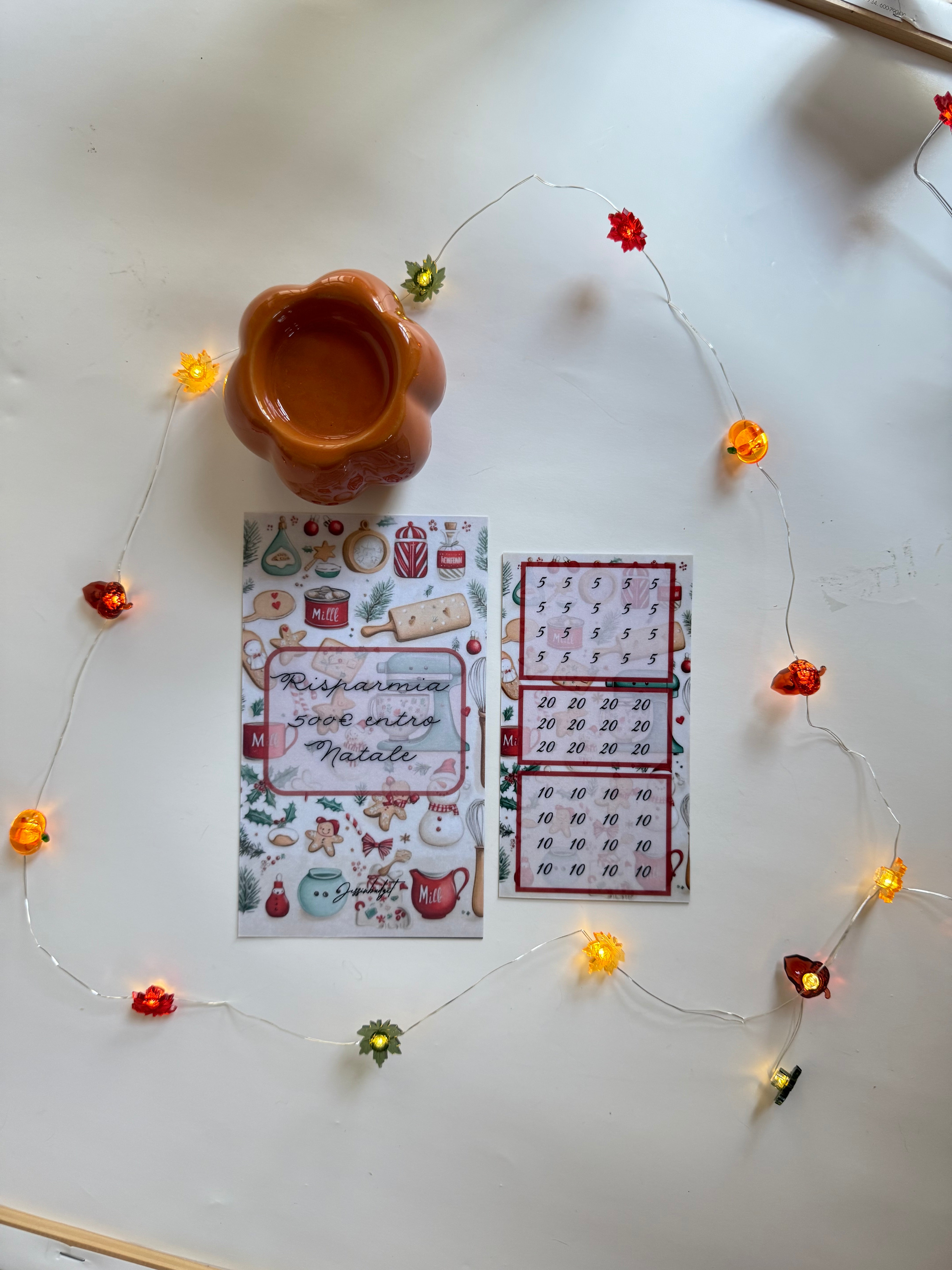 Challenge 500€ entro Natale A6 – Jessinbudget.com